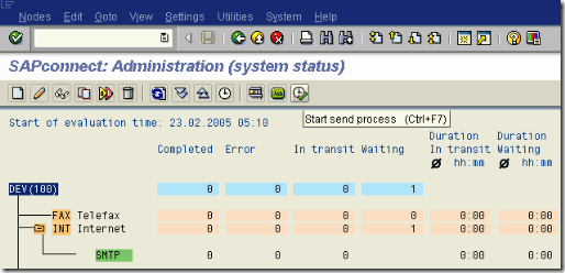 Knowledge Management IT for you: SAP Send mail by SMTP